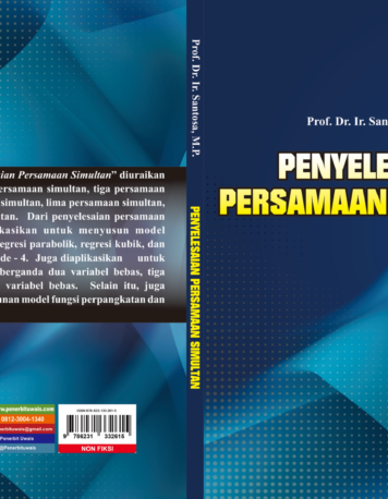 PENYELESAIAN PERSAMAAN SIMULTAN | BukuAjar.com